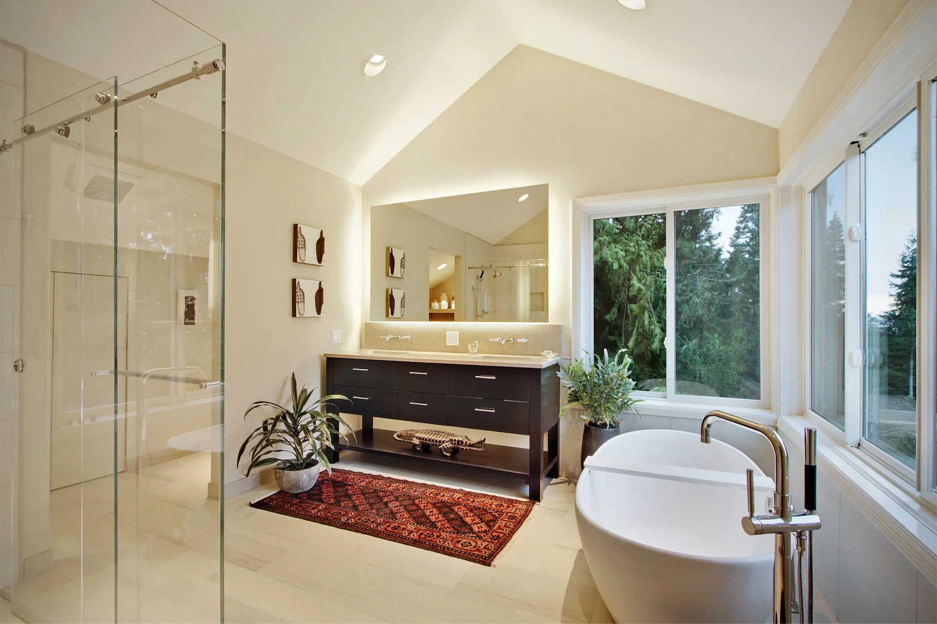 Foyer Millwork Renovation | Edmonds, WA | Home Run Design + Remodel